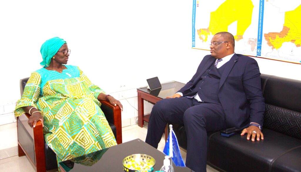 Le Secrétaire Exécutif de la CCRS rencontre la Représentante Résidente et Directrice Pays du PAM ...